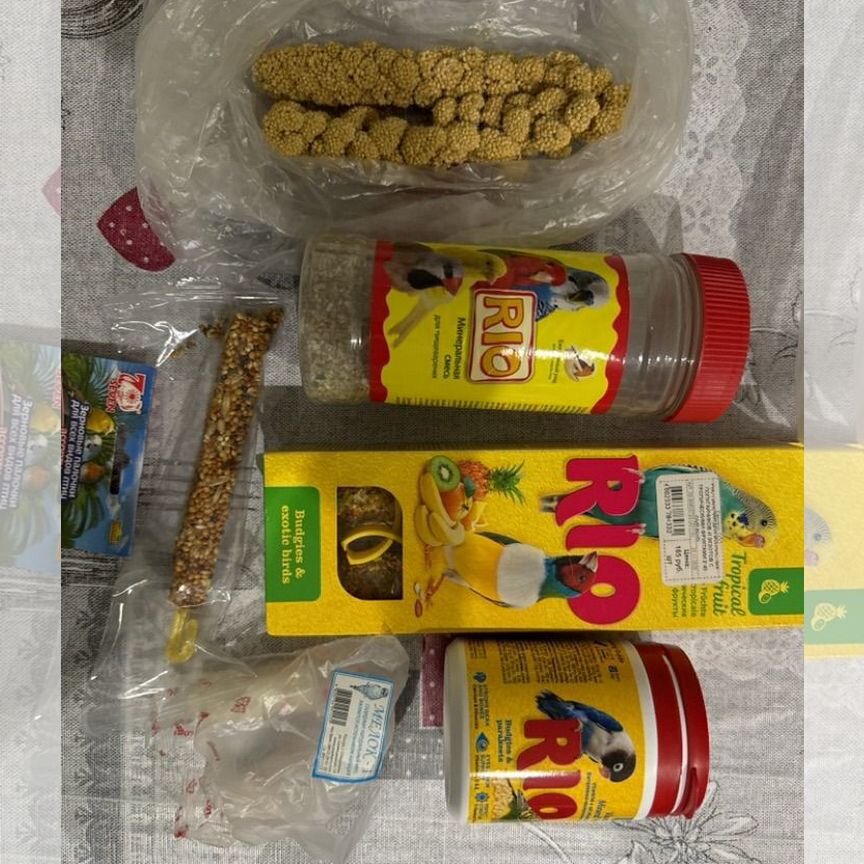 Корм для попугаев