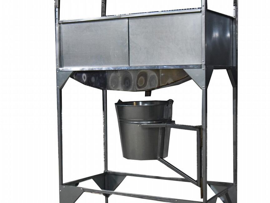 Стойка для убоя птицы с ведром