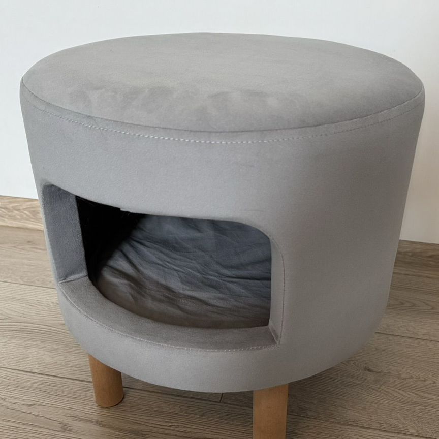 Пуфик домик для кошки