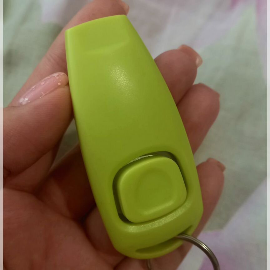 Кликер для собак со свистком