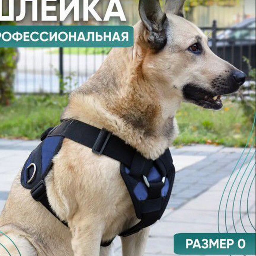 Шлейка для собак крупных пород, проф, 54-74см