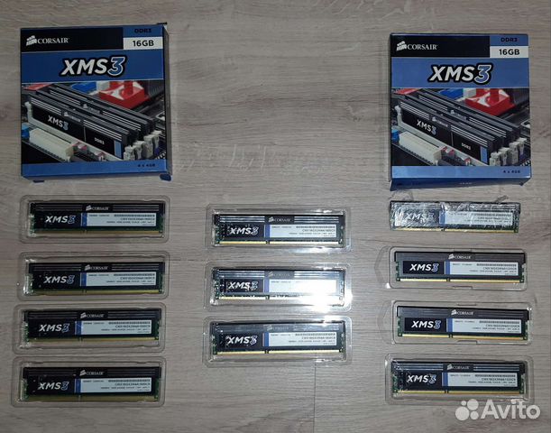 Оперативная память Ddr3 Corsair Xms3 купить в Москве Электроника Авито