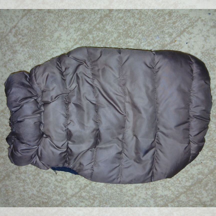 Зимний болоневый костюм на щенка