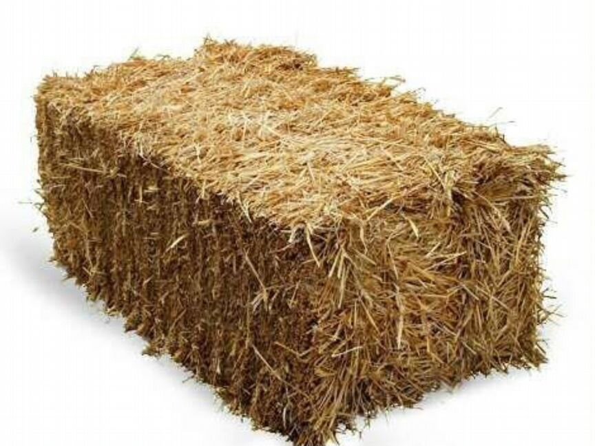 Солома в тюках