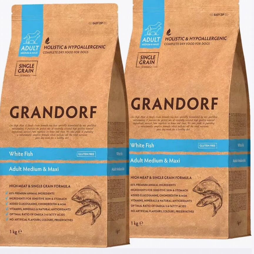 Корм для собак грандорф (grandorf)