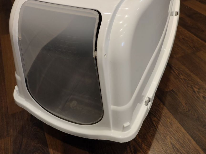 Кошачий туалет домик