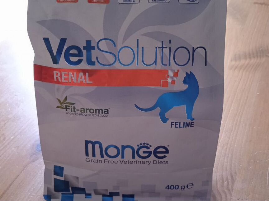 Корм для кошек monge Renal vetsolution