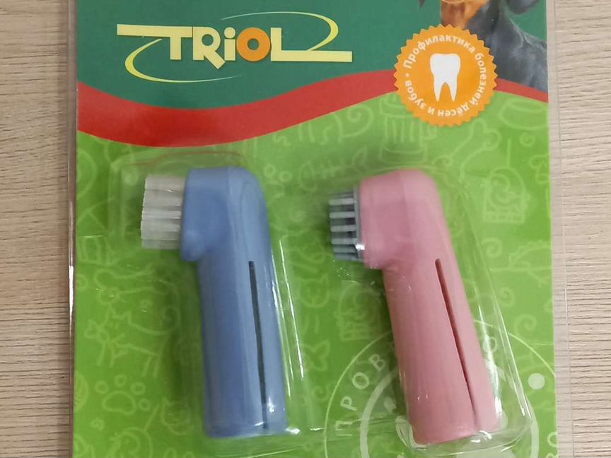 Зубные щётки для животных Triol Новый набор