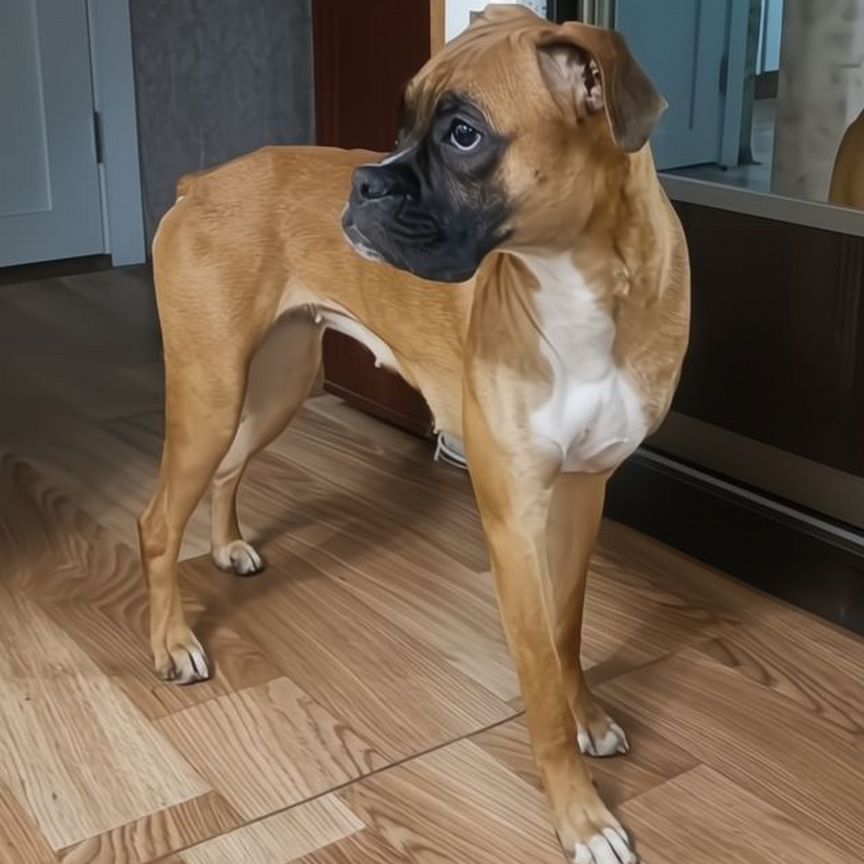 Боксер, щенок