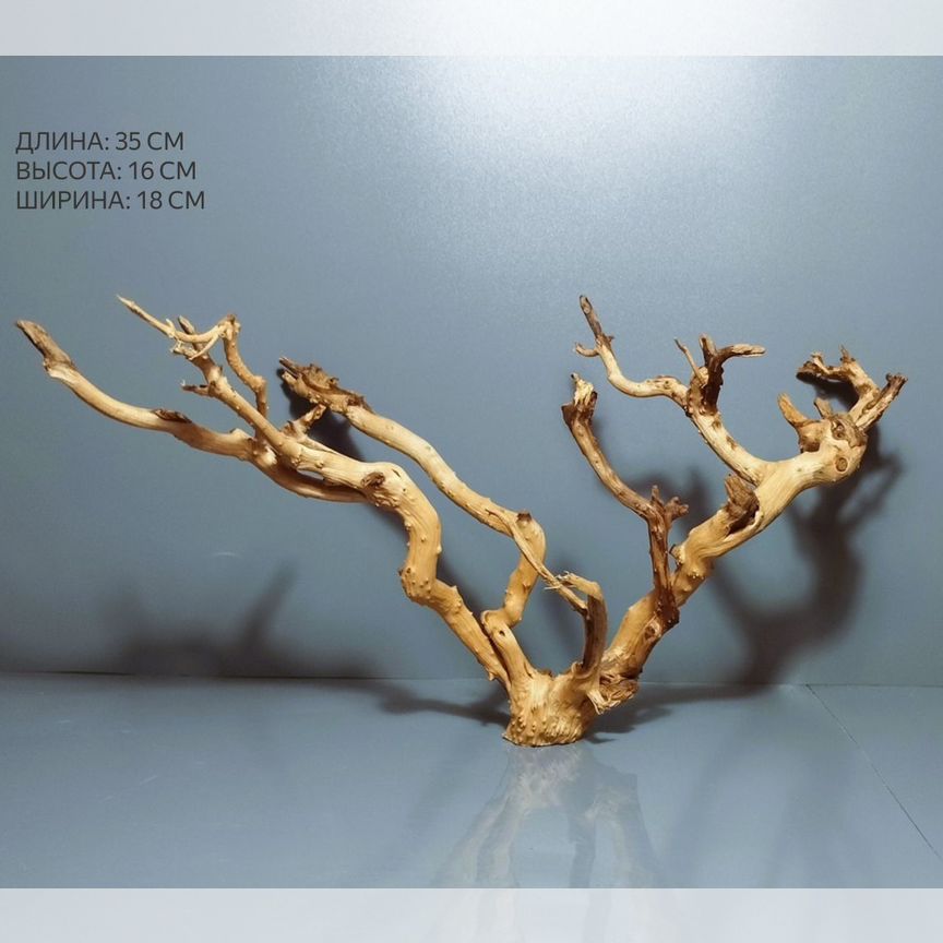 Изящная коряга-деревце для аквариума ик1