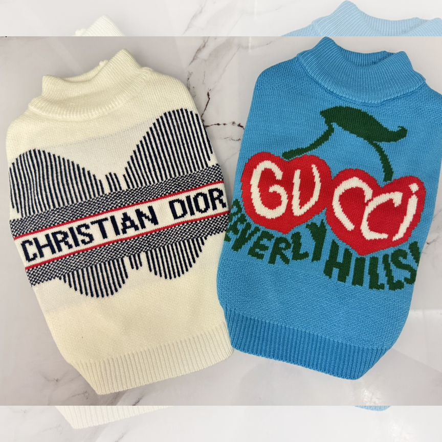 Свитер gucci dior новый для собак кошек