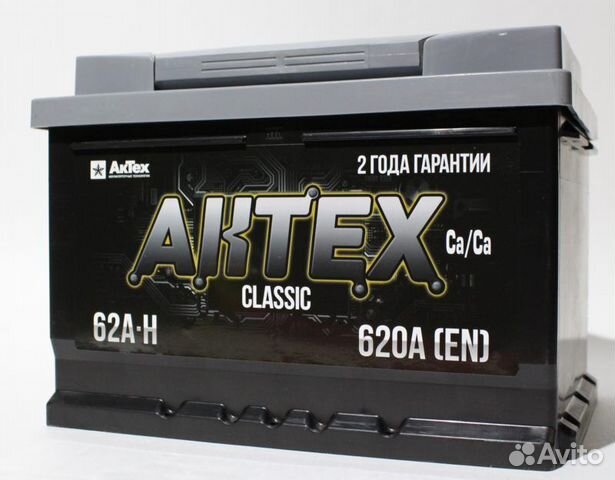 Аккумулятор Aktex Classic 62Ач Форд Фокус Мондео купить в Москве Aktex ...