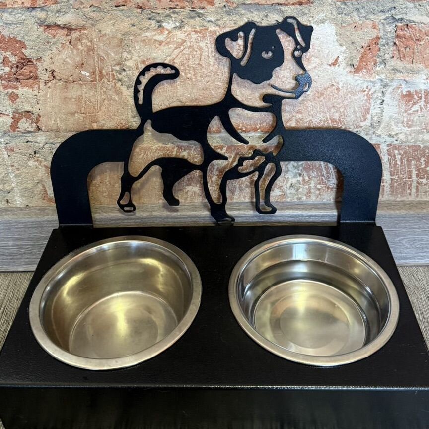 Кормушка для собак Джек-рассел