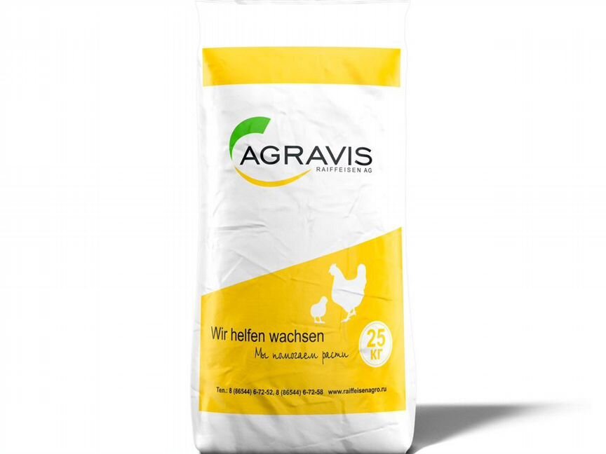 Комбикорм для бройлеров Агравис
