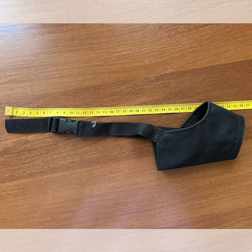 Намордник доя собаки тканевый