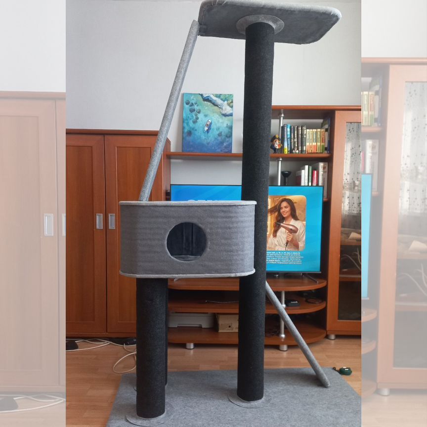 Когтеточка с домиком