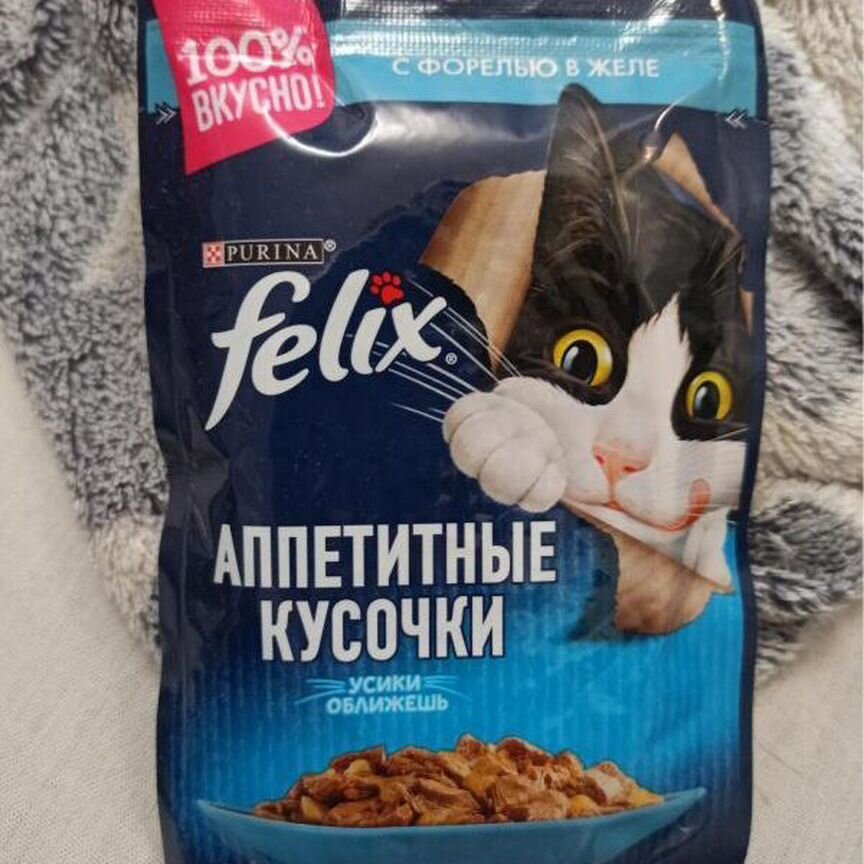 Кошачий корм Феликс, Вискас, Китикет