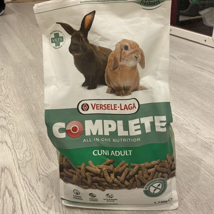 Корм versele laga cuni adult для кроликов