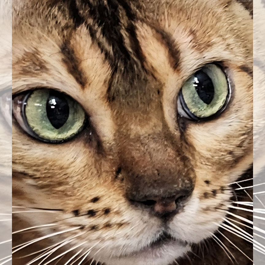 Бенгальская, взрослая кошка