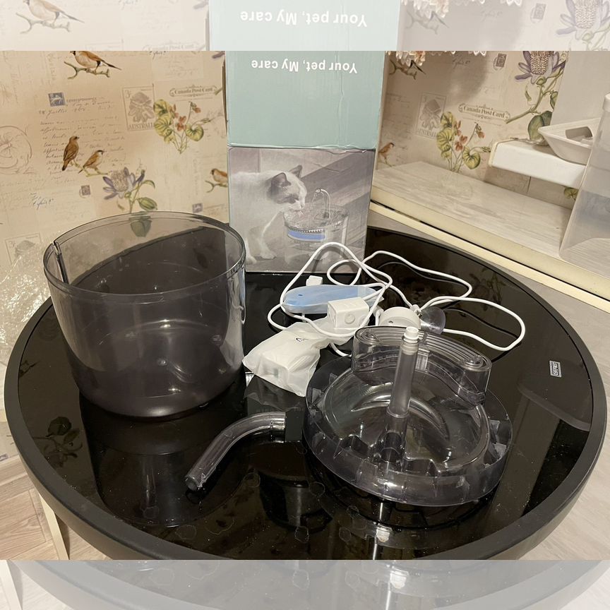 Автоматическая поилка для кошек