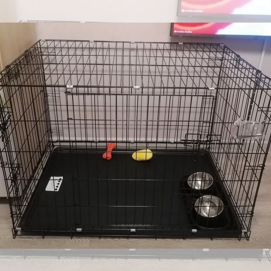 Клетка вольер для собак 106см68 на 72 усиленная