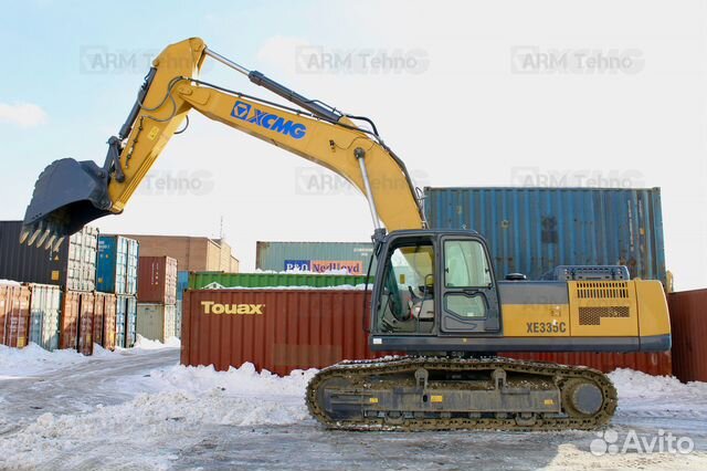 Гусеничный экскаватор XCMG XE335C, 2024 купить в Сочи | Транспорт | Авито