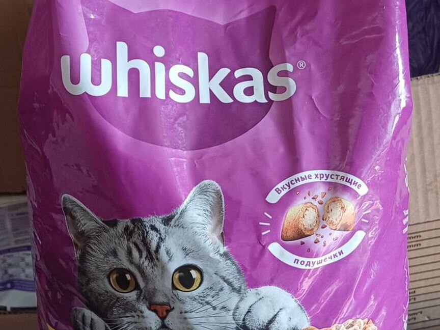 Сухой корм для кошек whiskas 5кг