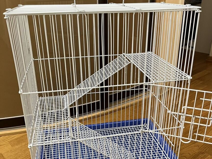 Клетка для грызунов 55,5*37*64 см + аксессуары