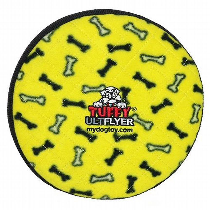 Tuffy супер прочная игрушка для собак Диск, желтый