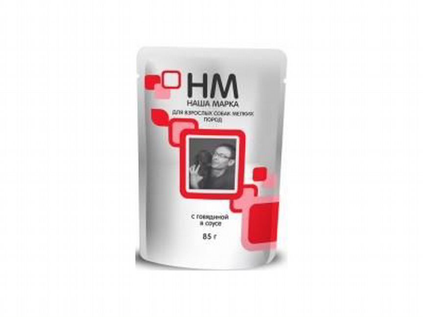 Наша Марка Паучи для взрослых собак мелких пород с