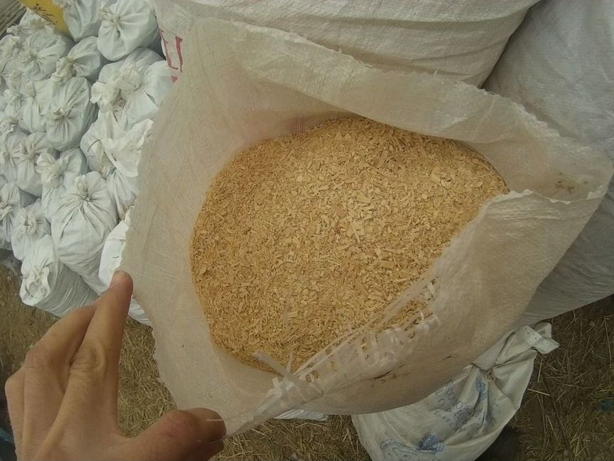 Стружка буковая и опилки