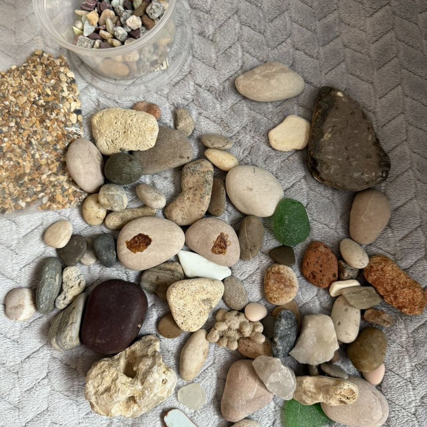 Камни для аквариума или рукоделия