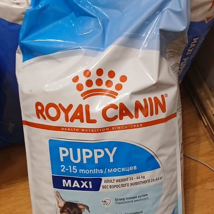 Корм для собак royal canin макси паппи 20 кг