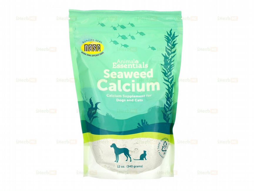 Кальций из морских водорослей, для собак и кошек