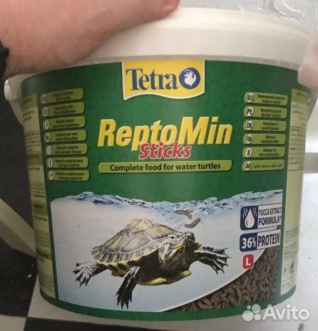 Корм для черепах Tetra ReptoMin Sticks