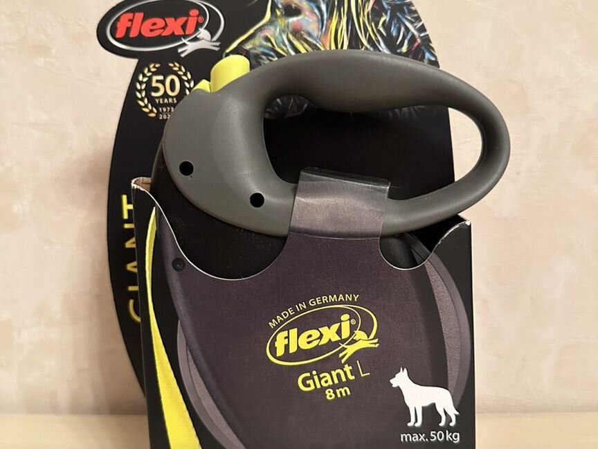 Рулетка для собак flexi Giant L 8 метров