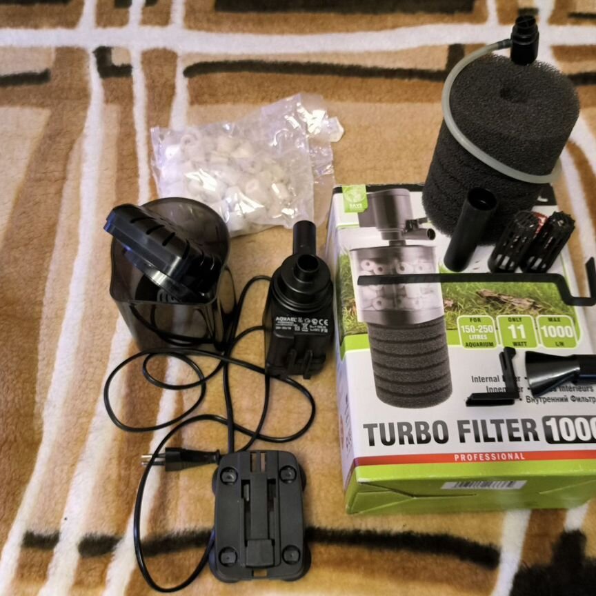 Фильтр для аквариума aquael turbo 1000