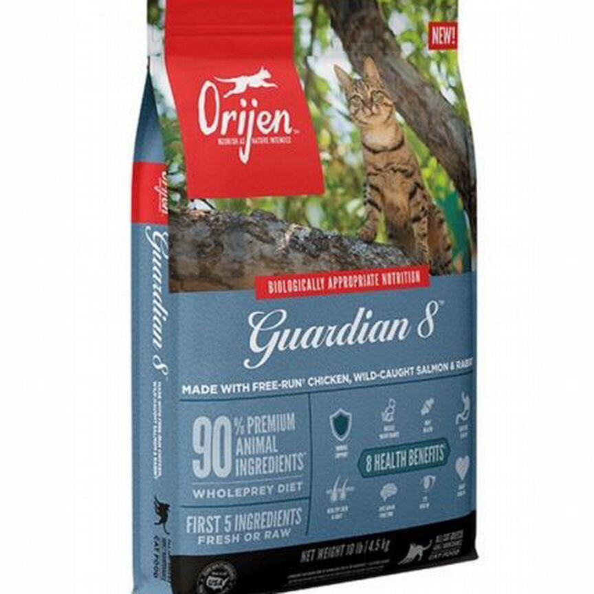 Orijen Cat Guardian 8 1.8кг