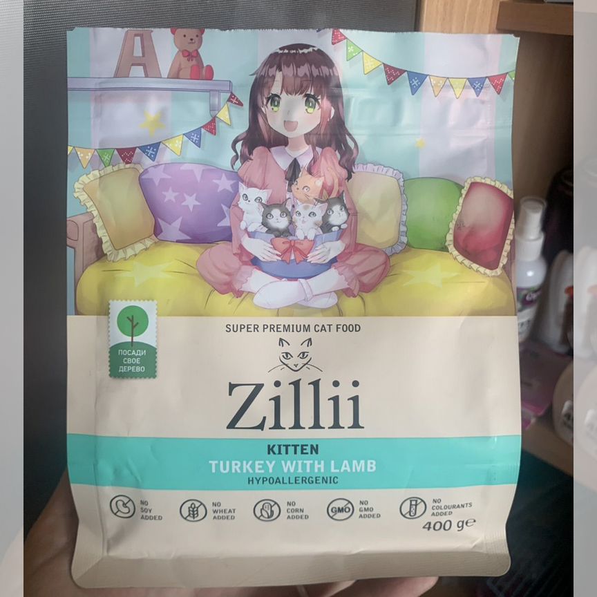 Корм для котят Zilli