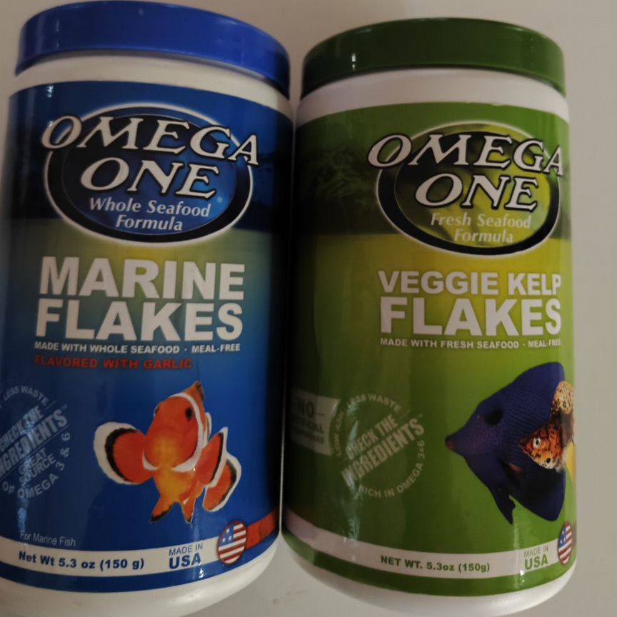 Корм для морских рыб omega one