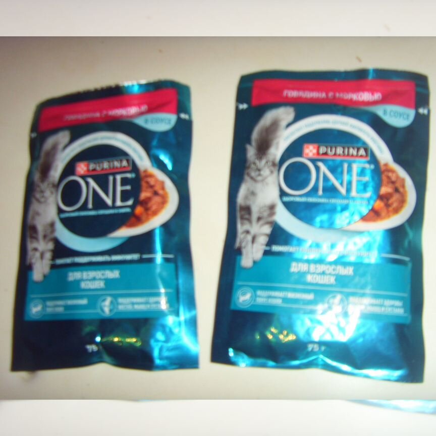 Влажный корм для кошек purina one