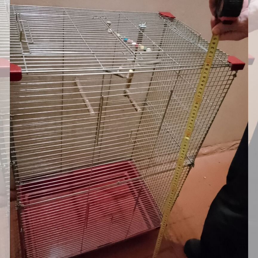 Клетка для птиц большая высота 1,2 метра