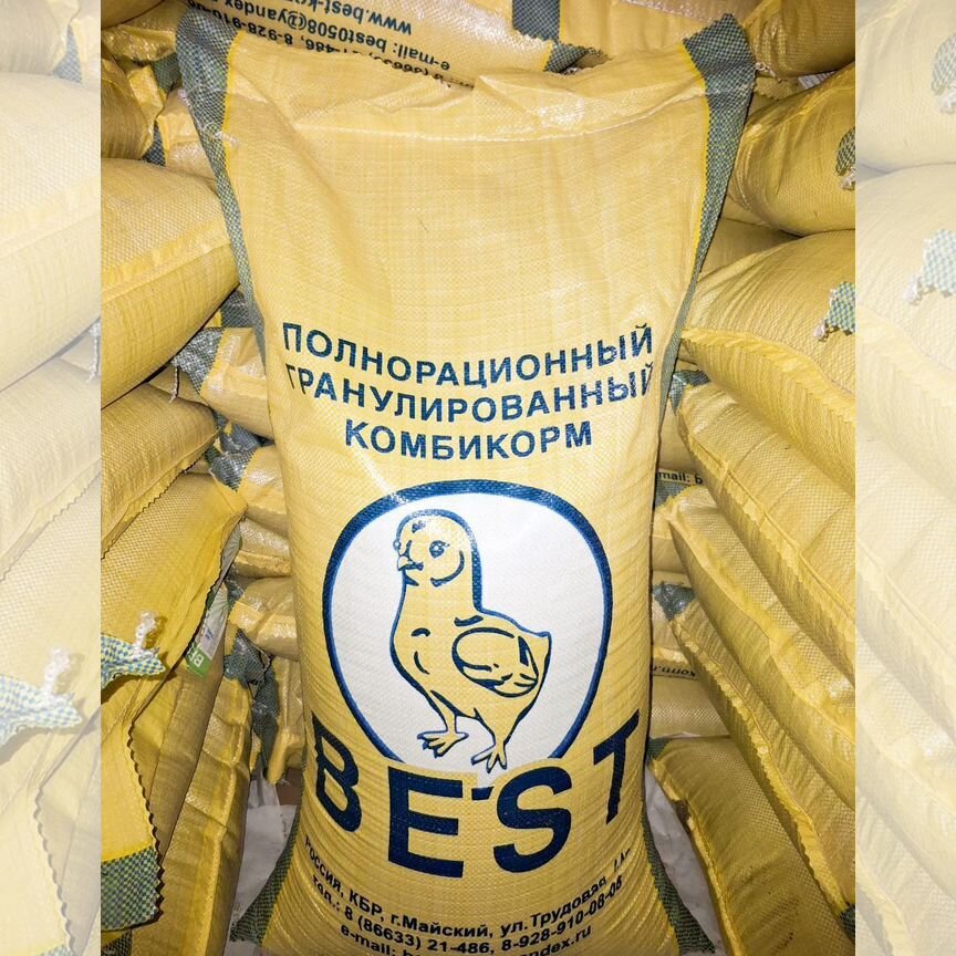 Комбикорм Best. Южная корона. Щебекинский