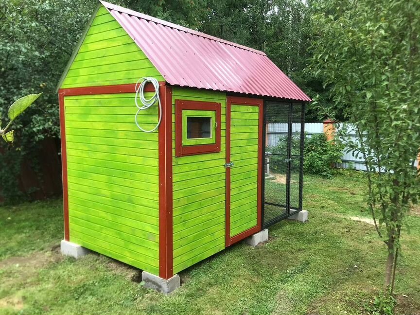 Курятник двухскатный от производителя