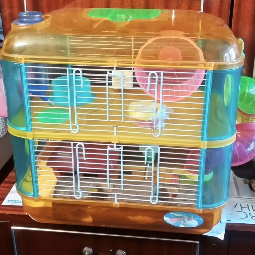 Клетка для грызунов пластиковая