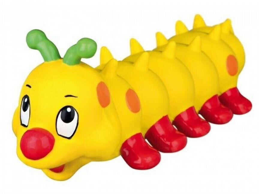 35330 Игрушка Гусеница, латекс, 26 см