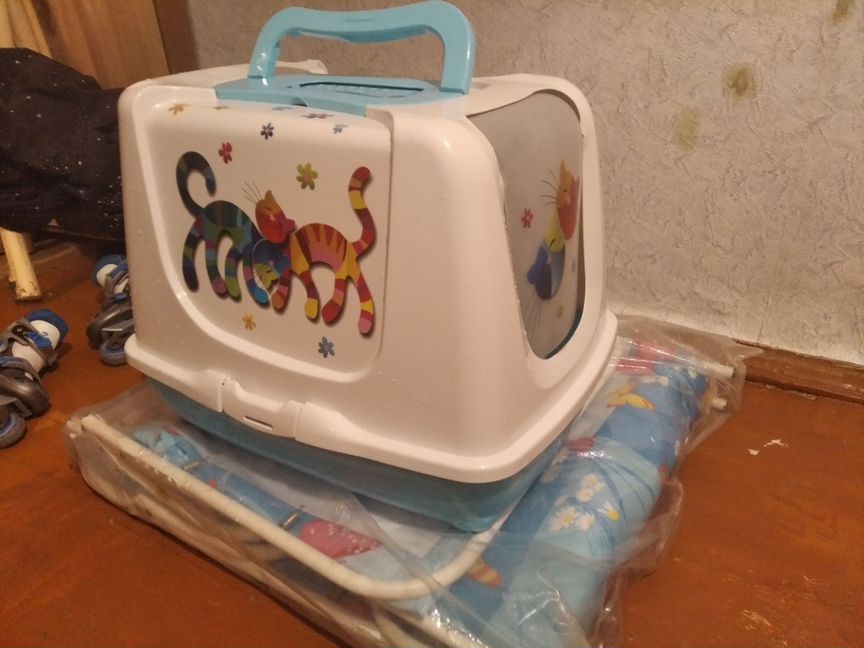 Переноска- контейнер и неплохой дом для питомца