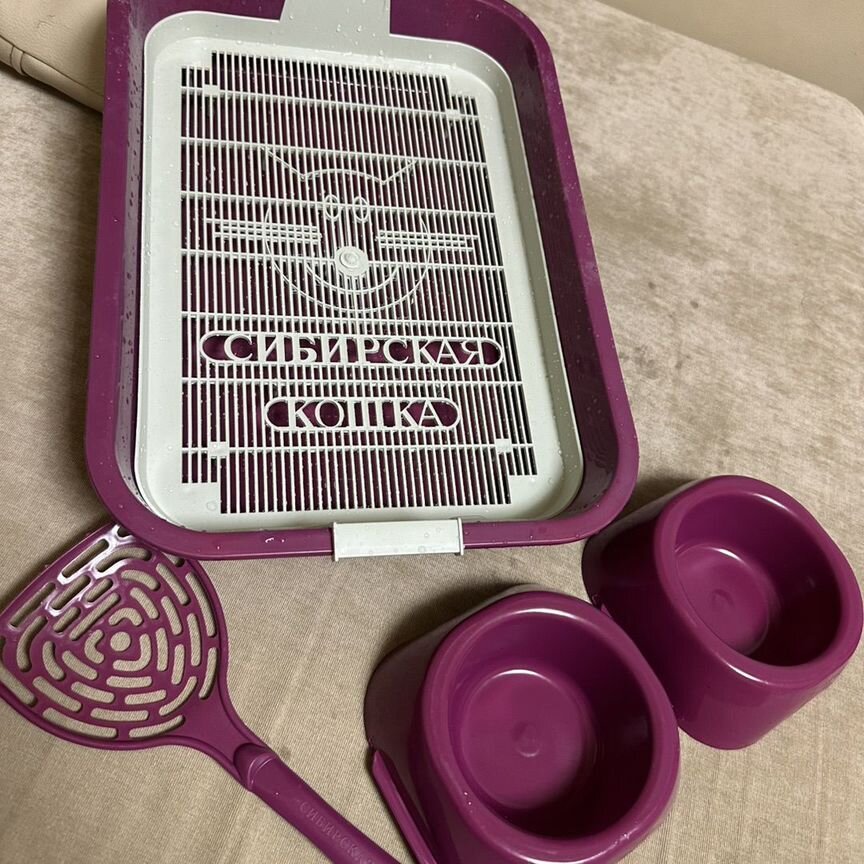 Кошачий лоток набор