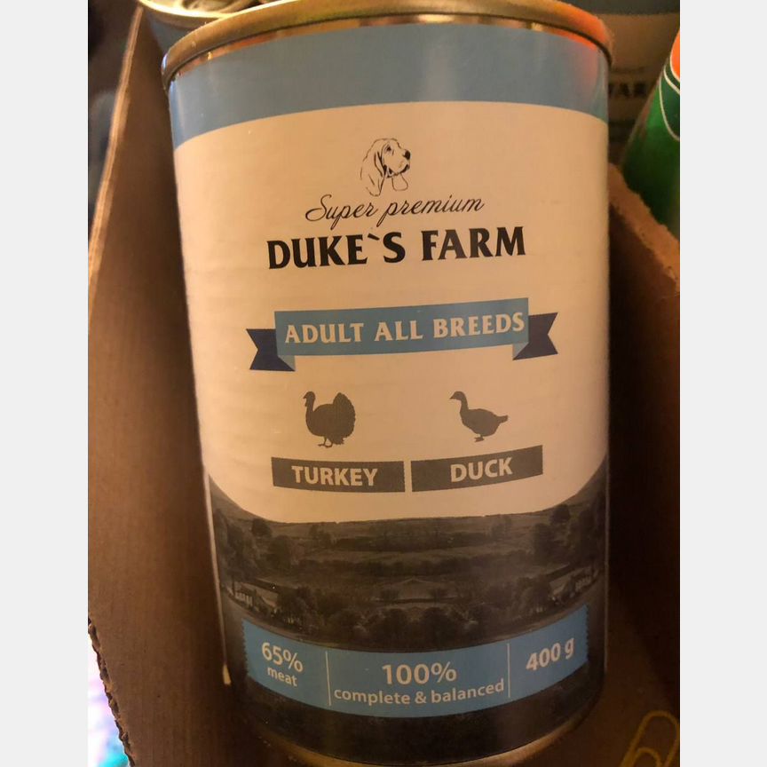 Корм для собак Duke's Farm