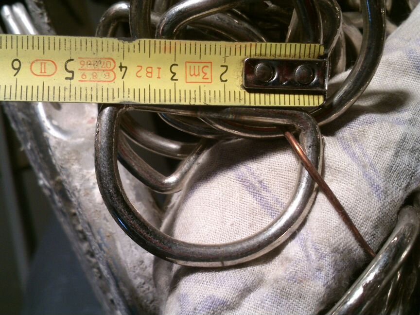 Полукольцо стальное сварное